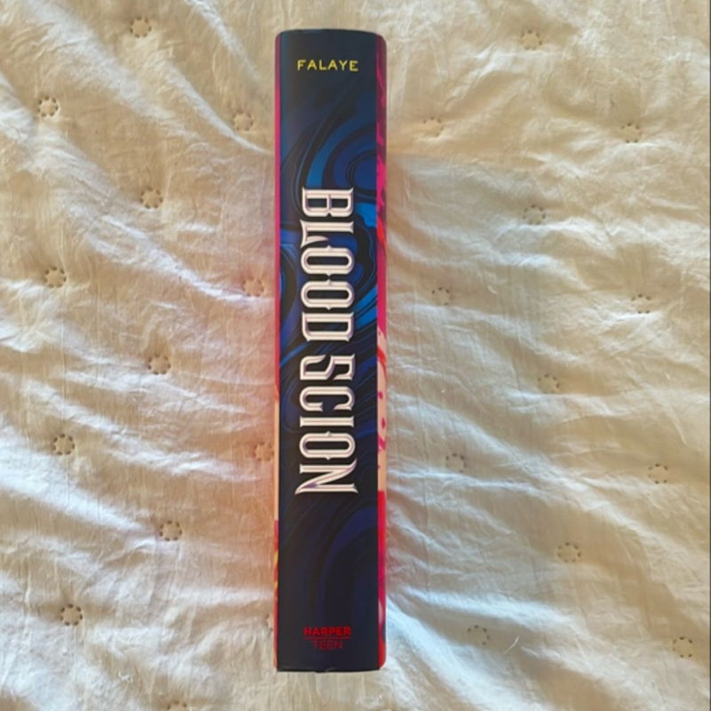 Blood Scion (Exclusive FairyLoot Edition) by Deborah Falaye, Hardcover ...