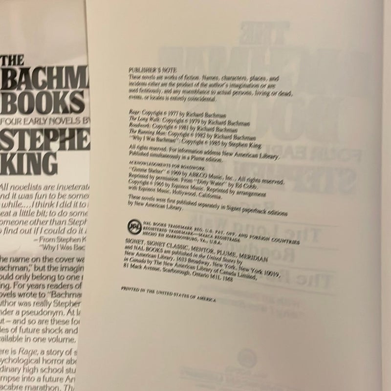 The Bachman Books by Richard Bachman; Stephen King, Hardcover | Pangobooks
