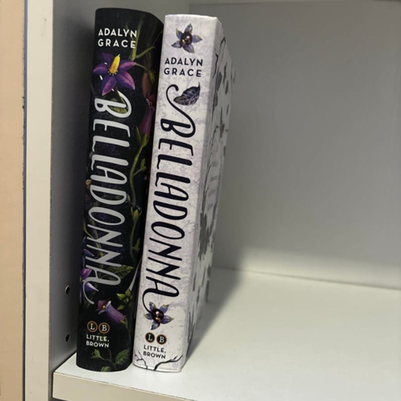 Belladonna first edition white designed hidden cover by Adalyn Grace ...