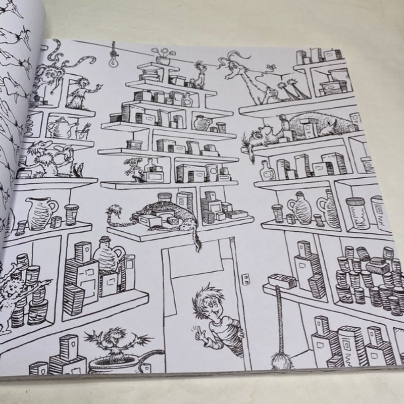 The Dr. Seuss Coloring Book by Seuss