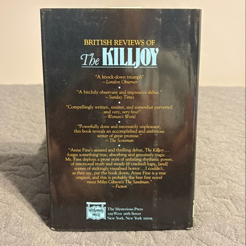 FIRST EDITION: The Killjoy by , Hardcover | Pangobooks