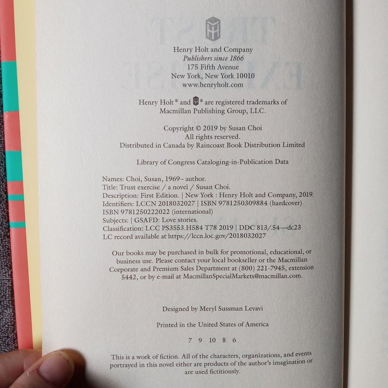 Trust Exercise by Susan Choi