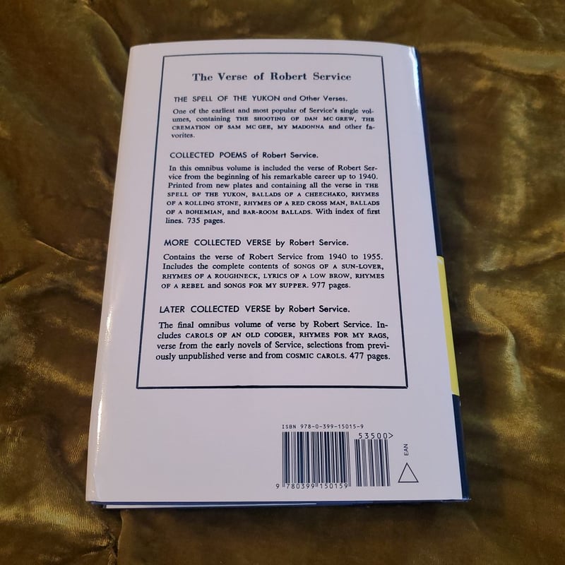 Collected Poems by Robert Service, Hardcover | Pangobooks