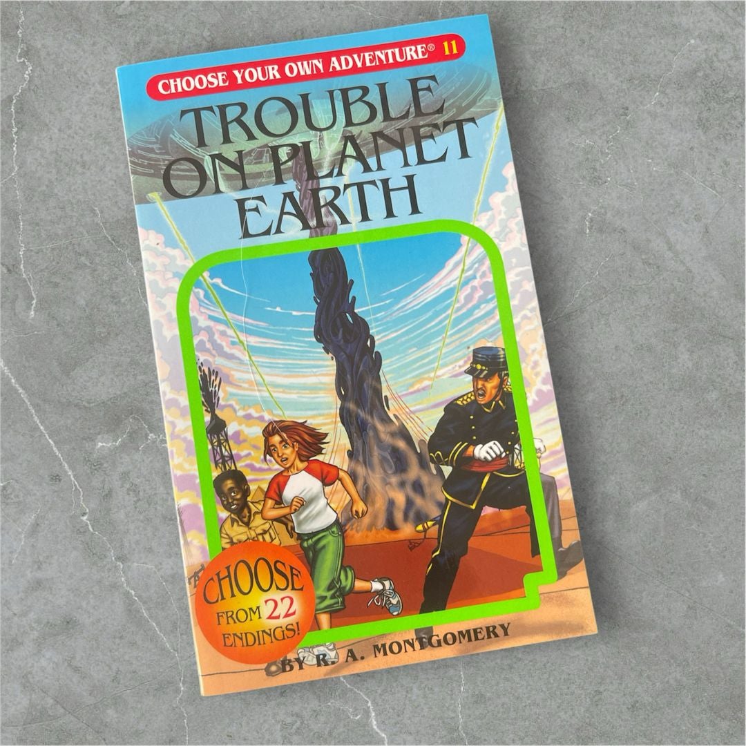 Trouble on Planet Earth by R. A. Montgomery, Marco Cannella