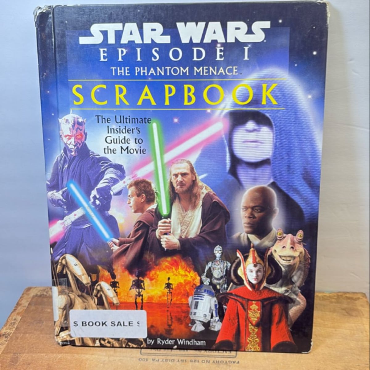 The Phantom Menace Movie Scrapbook by Ryder Windham