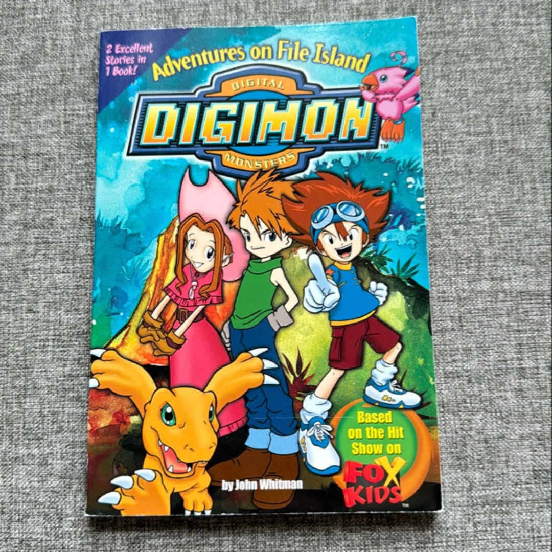 Digimon #01: Adventures on File Island by John Whitman