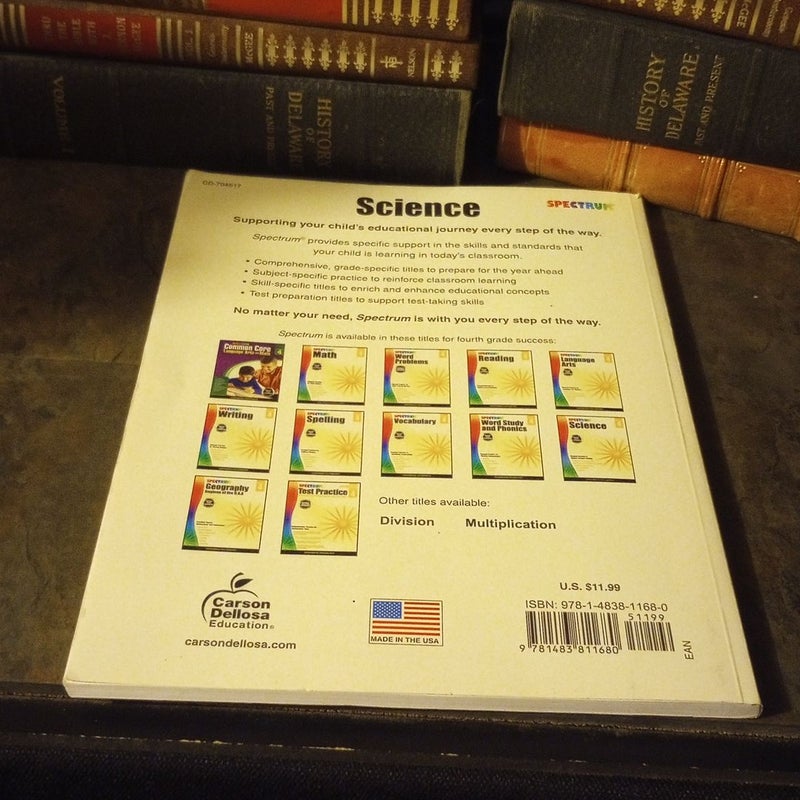 Spectrum Science, Grade 4 by Spectrum, Paperback | Pangobooks