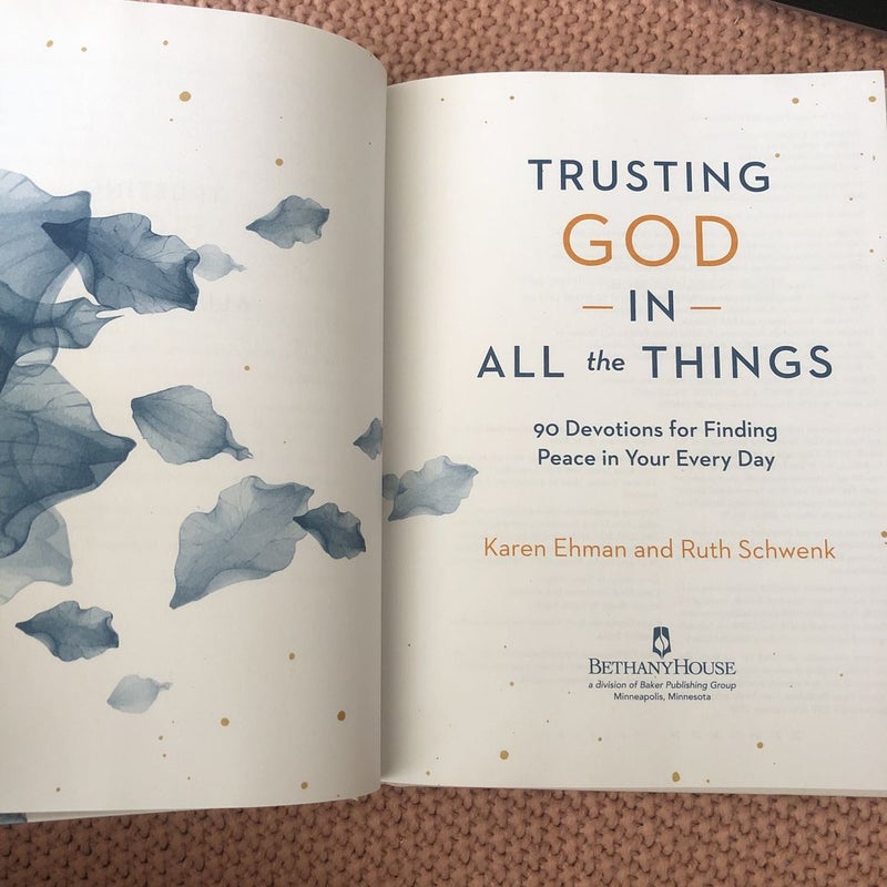 Trusting God in All the Things by Karen Ehman, Hardcover | Pangobooks