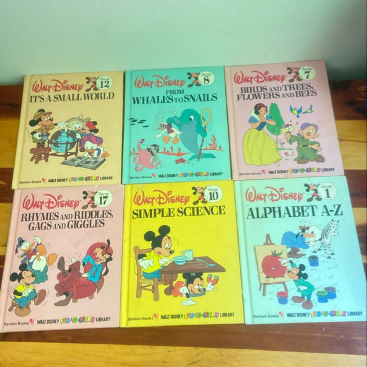 Walt Disney fun to learn lot of books funny educational vintage by ...
