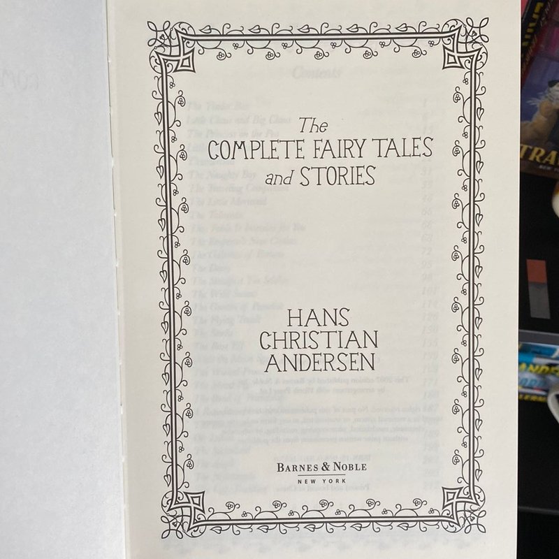The Complete Fairy Tales and Stories by Hans Christian Andersen ...