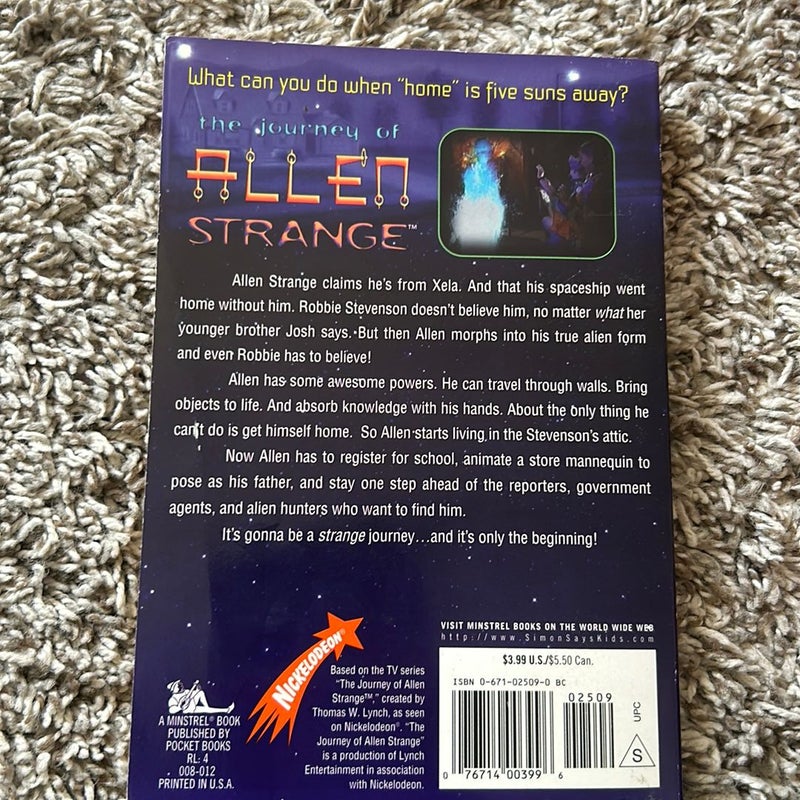 The Journey of Allen Strange by Bobbi JG Weiss, Paperback | Pangobooks