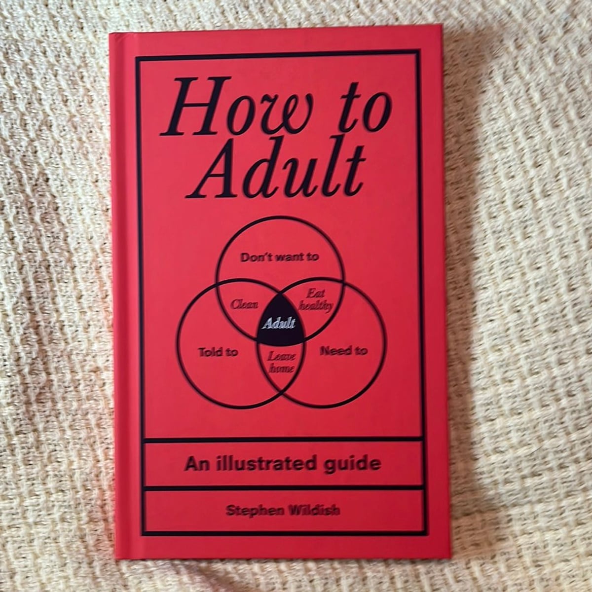 How to Adult by Stephen Wildish, Hardcover | Pangobooks