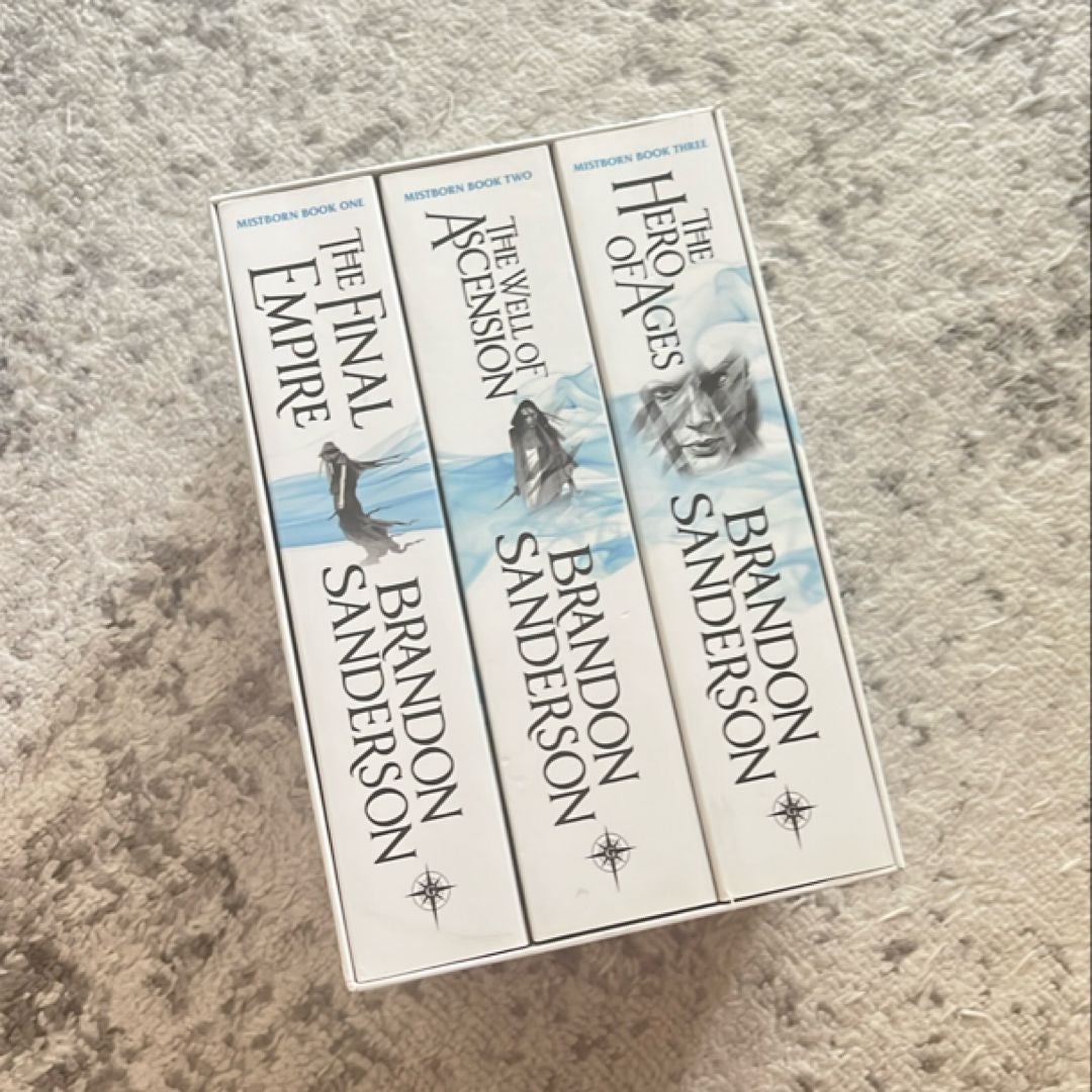 Mistborn Trilogy Boxed Set by Brandon Sanderson