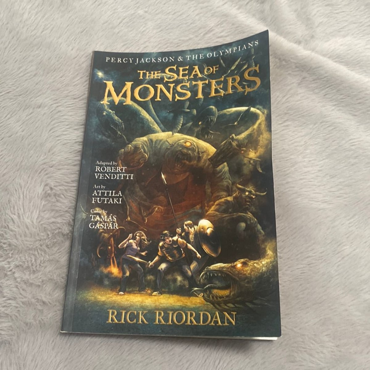 Percy Jackson and the Olympians Sea of Monsters, the: the Graphic Novel ...