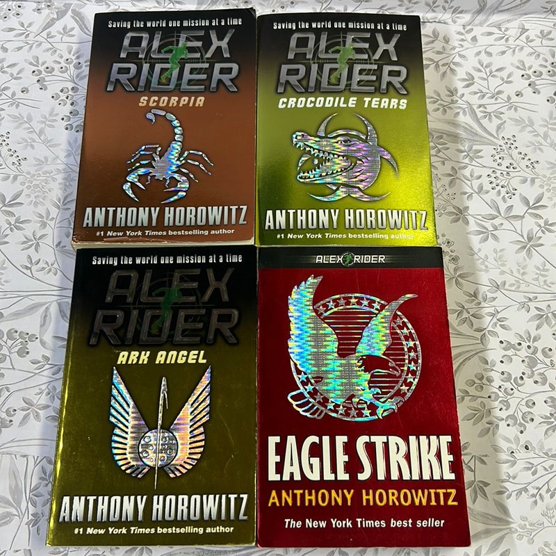 ALEX RIDER Series 4 Paperback Bundle by Anthony Horowitz, Paperback ...