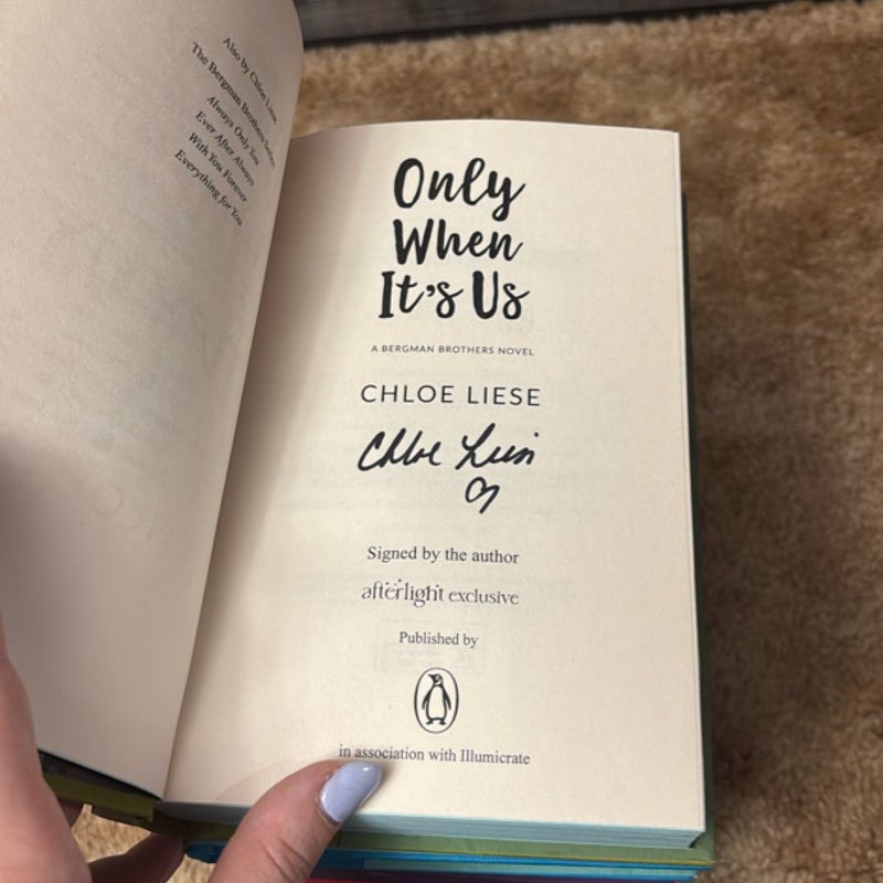 Bergman series Illumicrate set by Chloe Liese, Hardcover | Pangobooks