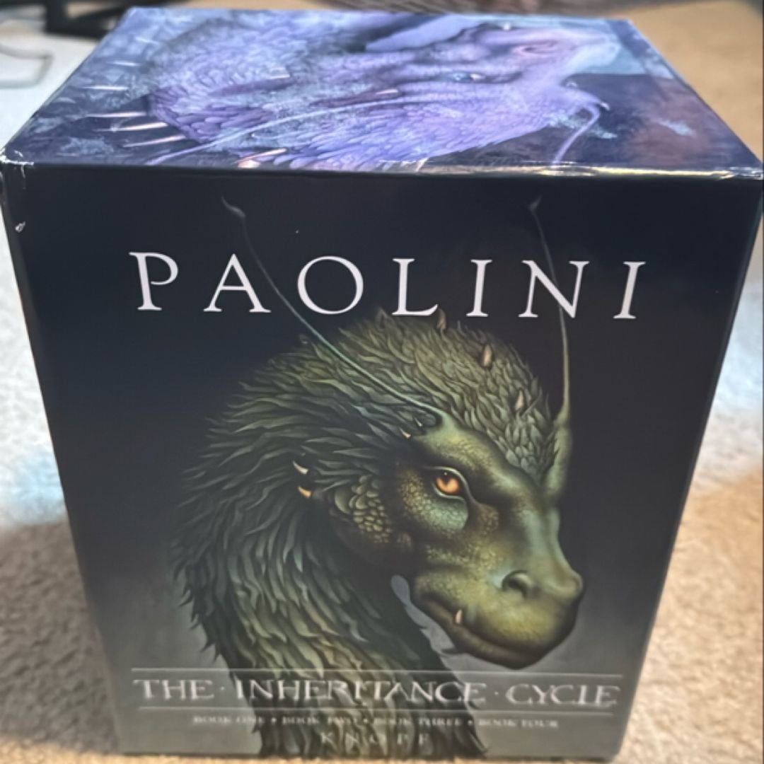 The Inheritance Cycle 4-Book Trade Paperback Boxed Set by Christopher ...