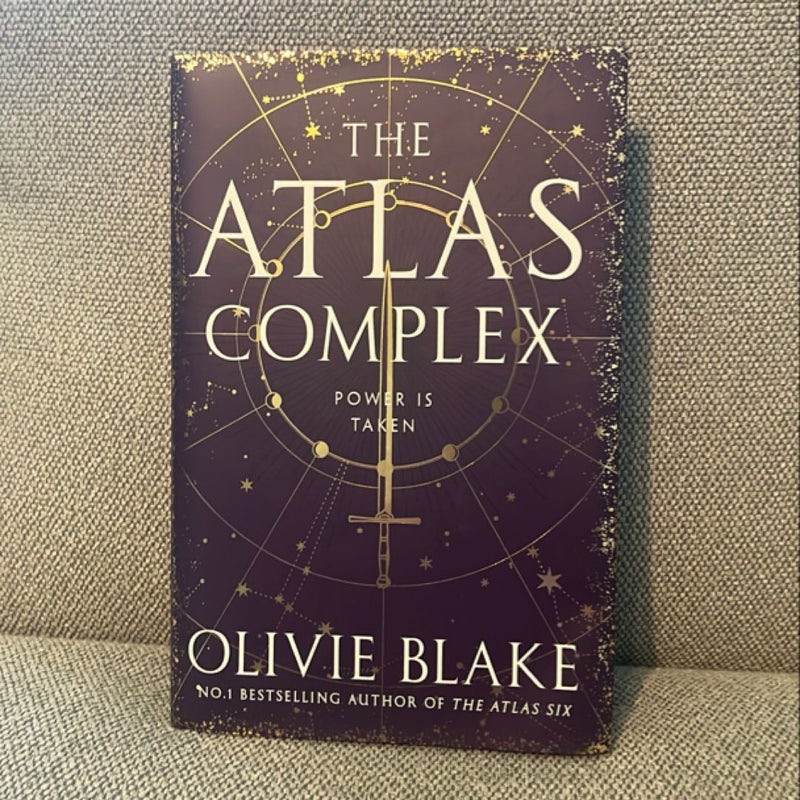 The Atlas Complex Fairyloot- Signed by Olivie Blake, Hardcover | Pangobooks