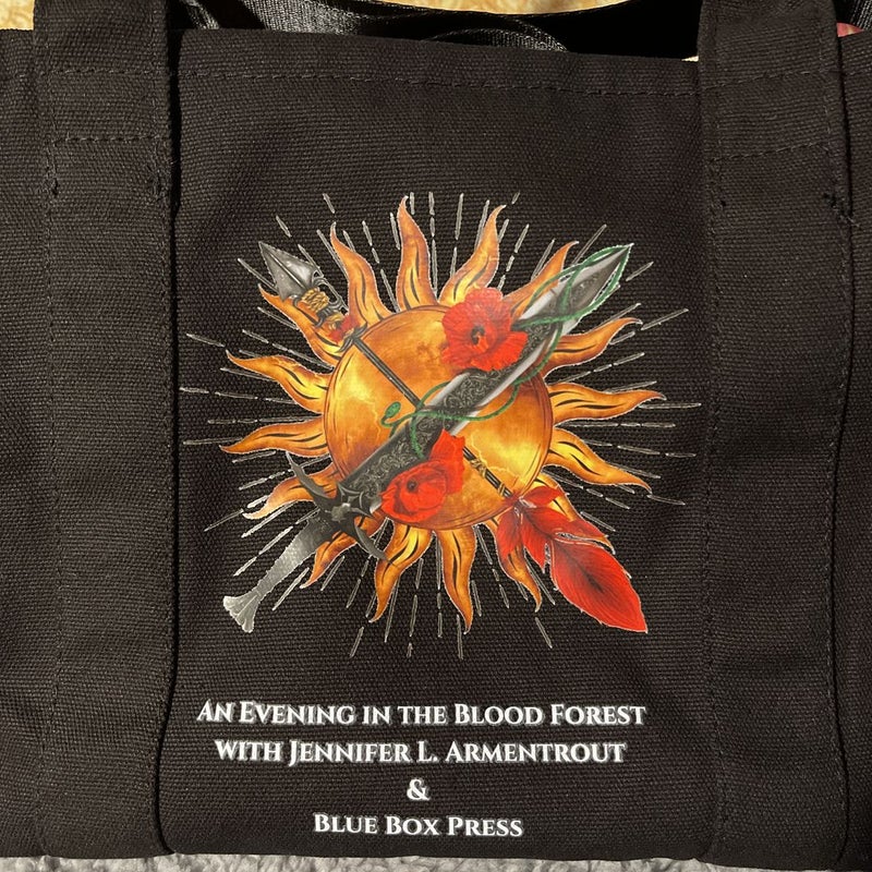 Apollycon “An Evening in the Blood Forest” tote bag by Jennifer L ...