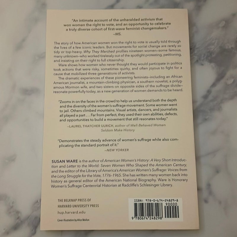 Why They Marched by Susan Ware, Paperback | Pangobooks