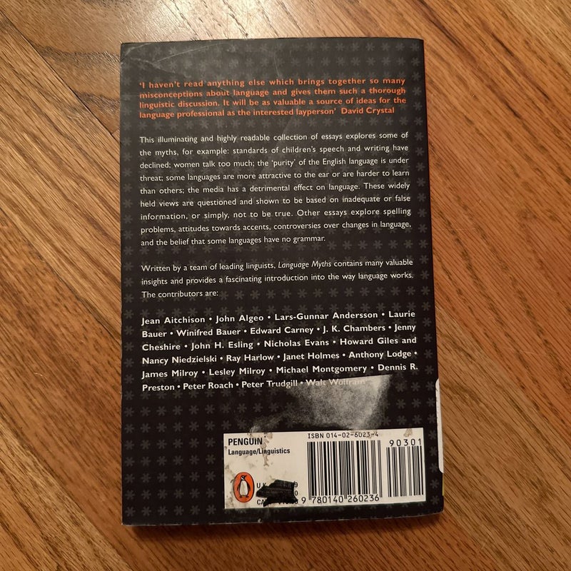 Language Myths by Laurie Bauer, Paperback | Pangobooks