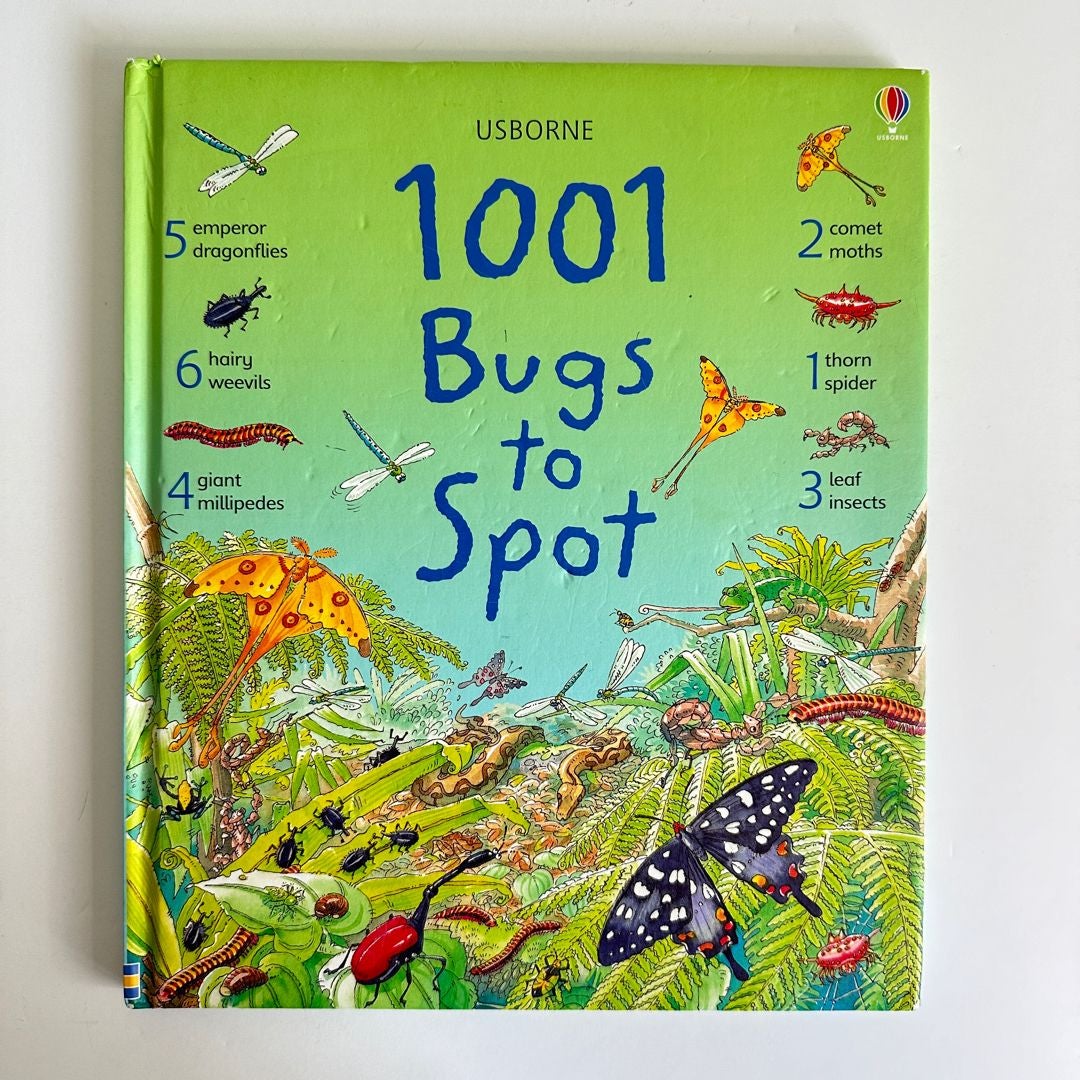 1001 Bugs to Spot, Usborne 1001 Bugs to Spot by Emma Helbrough, Hardcover | Pangobooks
