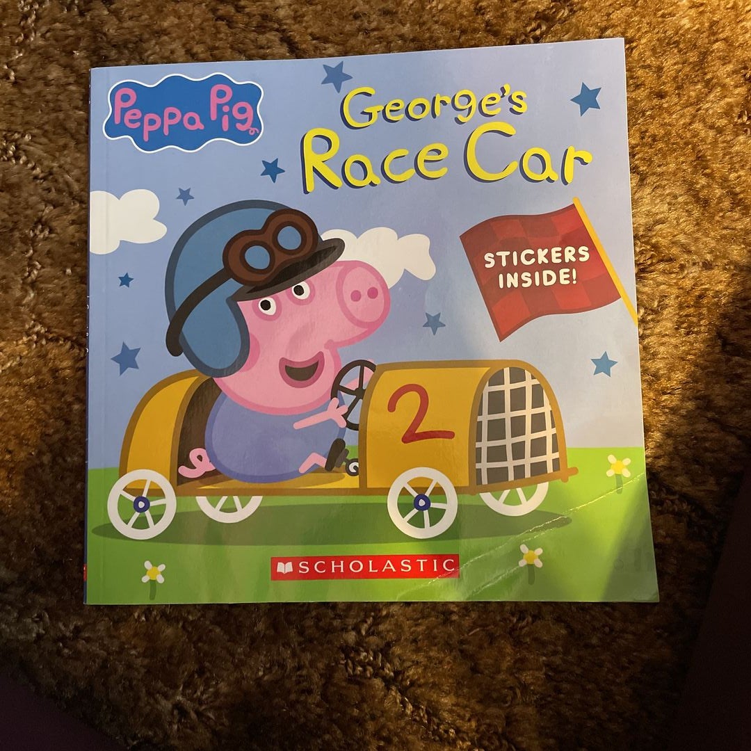 George's Race Car (Peppa Pig) (Media Tie-In) by Cala Spinner, Paperback ...