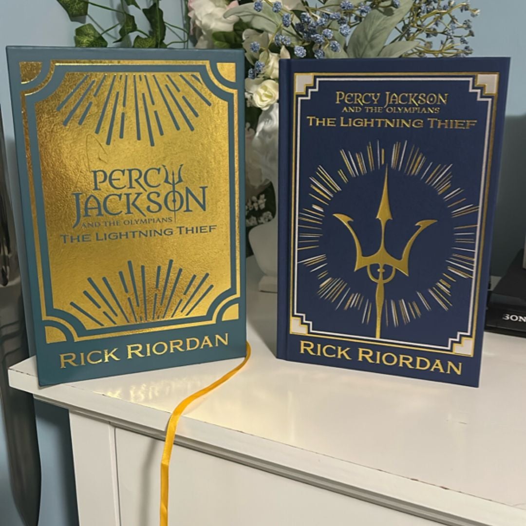 Percy Jackson and the Olympians the Lightning Thief Deluxe Collector's ...