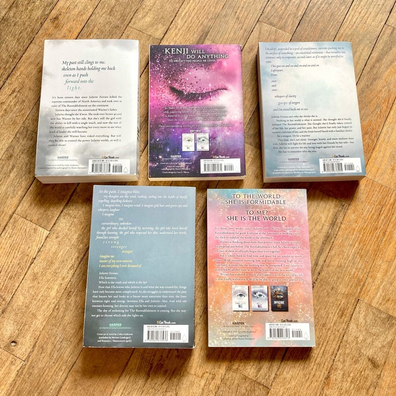 Shatter Me Series (complete series - 9 books) by Tahereh Mafi ...