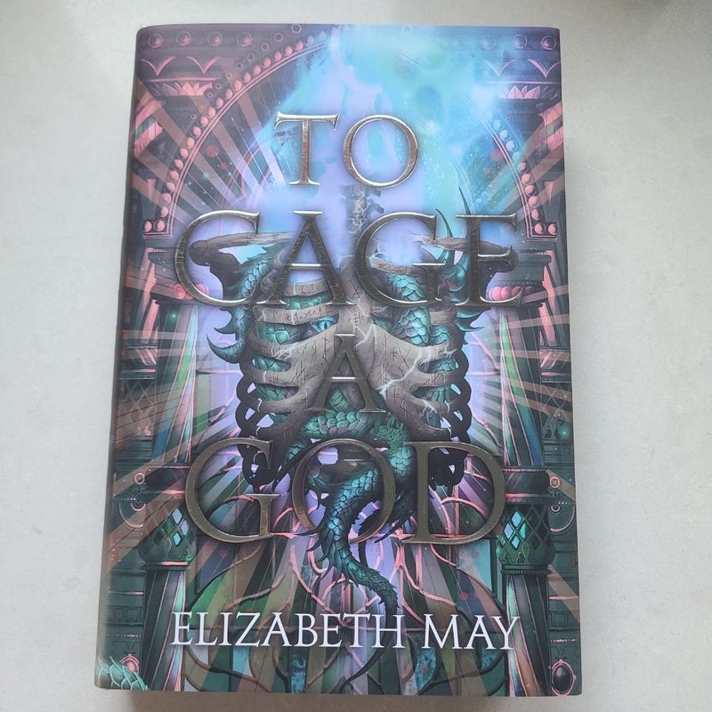 To Cage a God by Elizabeth May, Hardcover | Pangobooks