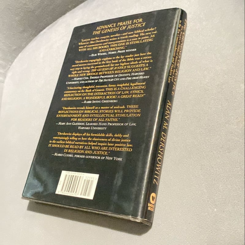 The Genesis of Justice by Alan M. Dershowitz