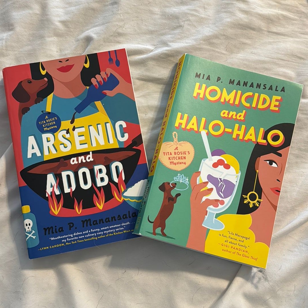 Arsenic & Adobo and Homocide & Halo-Halo by Mia P. Manansala, Paperback ...