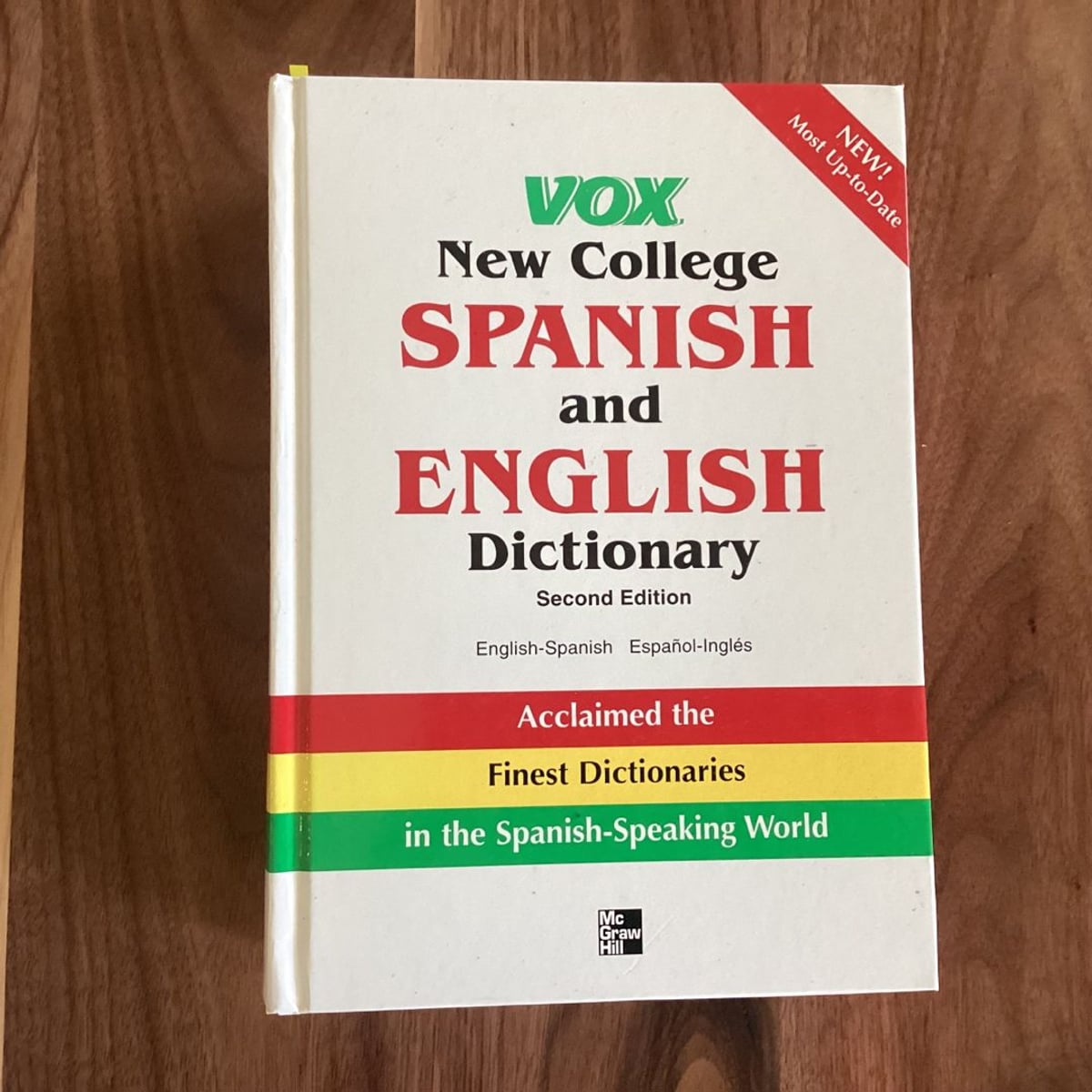 New College Spanish and English Dictionary by McGraw-Hill Staff