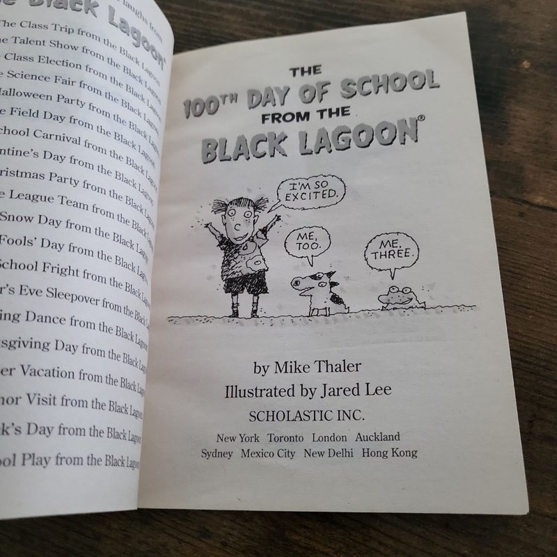 The 100th Day of School from the Black Lagoon by Mike Thaler