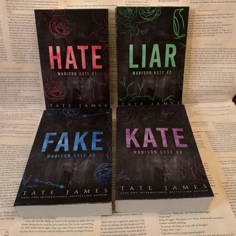 Madison Kate Series by Tate James , Paperback | Pangobooks