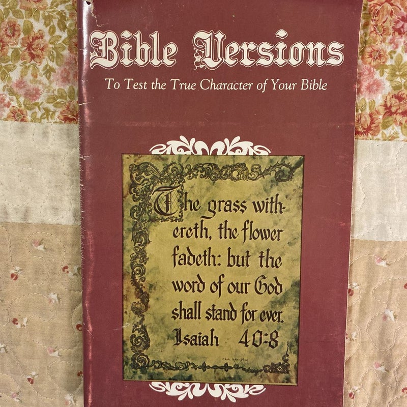 Bible Versions by Eldred Thomas , Paperback | Pangobooks