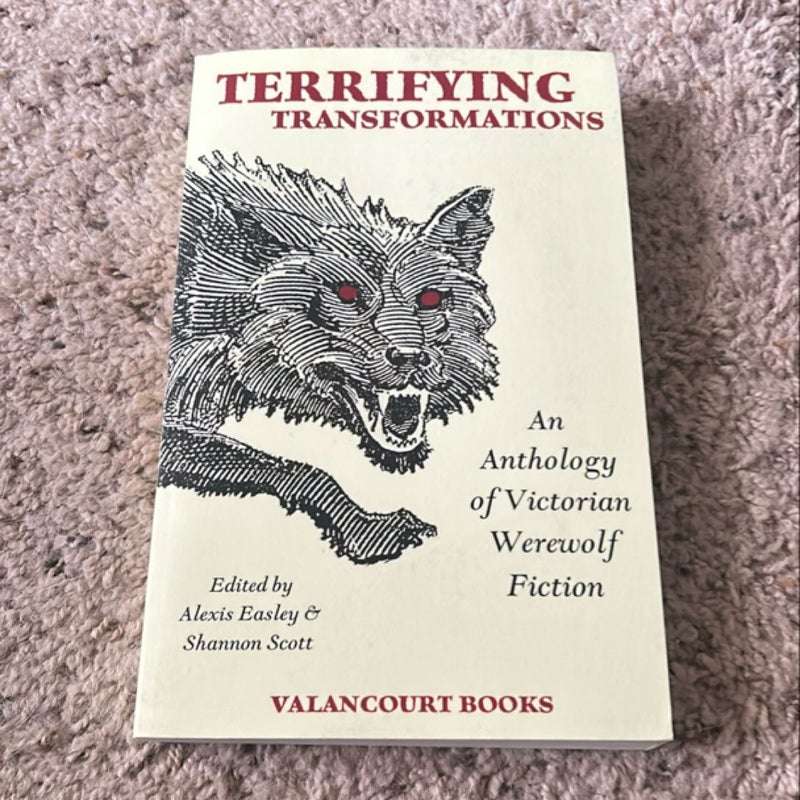 Terrifying Transformations by Bram Stoker, Arthur. Conan Doyle, Rudyard ...
