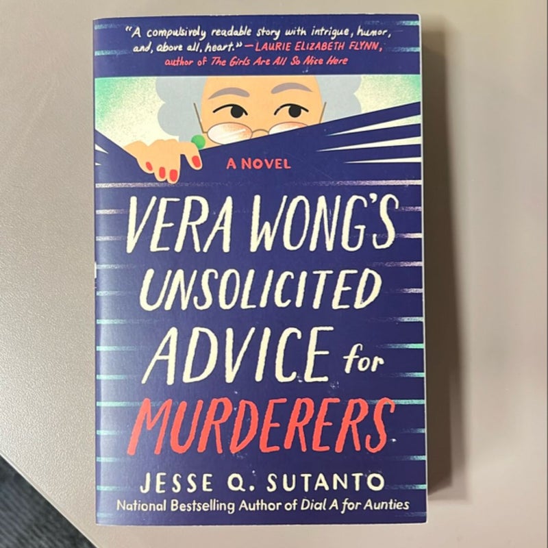 Vera Wong's Unsolicited Advice for Murderers by Jesse Q. Sutanto