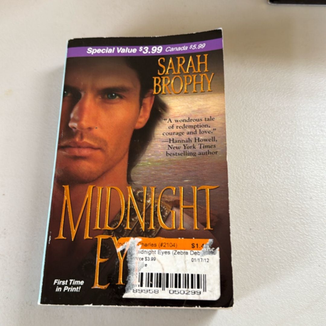 Midnight Eyes by Sarah Brophy