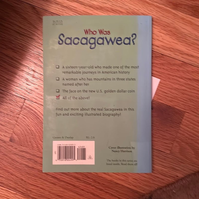 Who Was Sacagawea? by Judith Bloom Fradin, Dennis Brindell Fradin, Who HQ