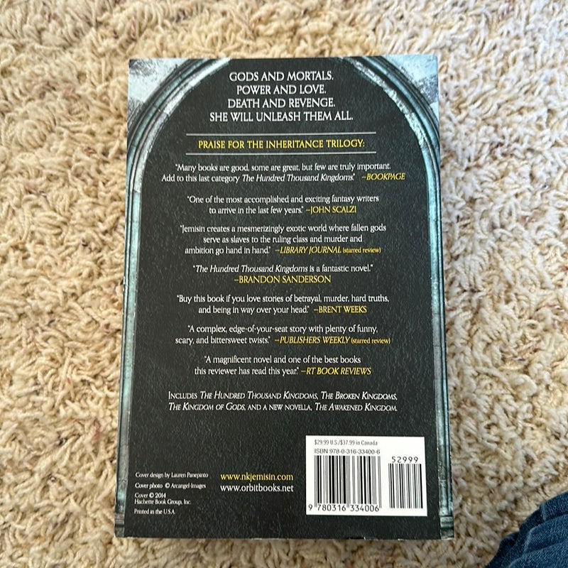 The Inheritance Trilogy by N. K. Jemisin, Paperback | Pangobooks