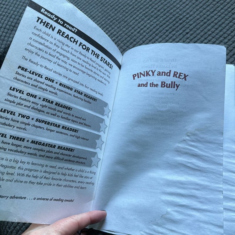 Pinky and Rex and the Bully by James Howe