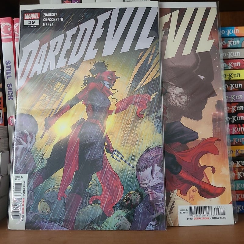 Daredevil issues 28 and 29 by Marvel; Zdarsky, Checchetto, Menyz, Paperback | Pangobooks