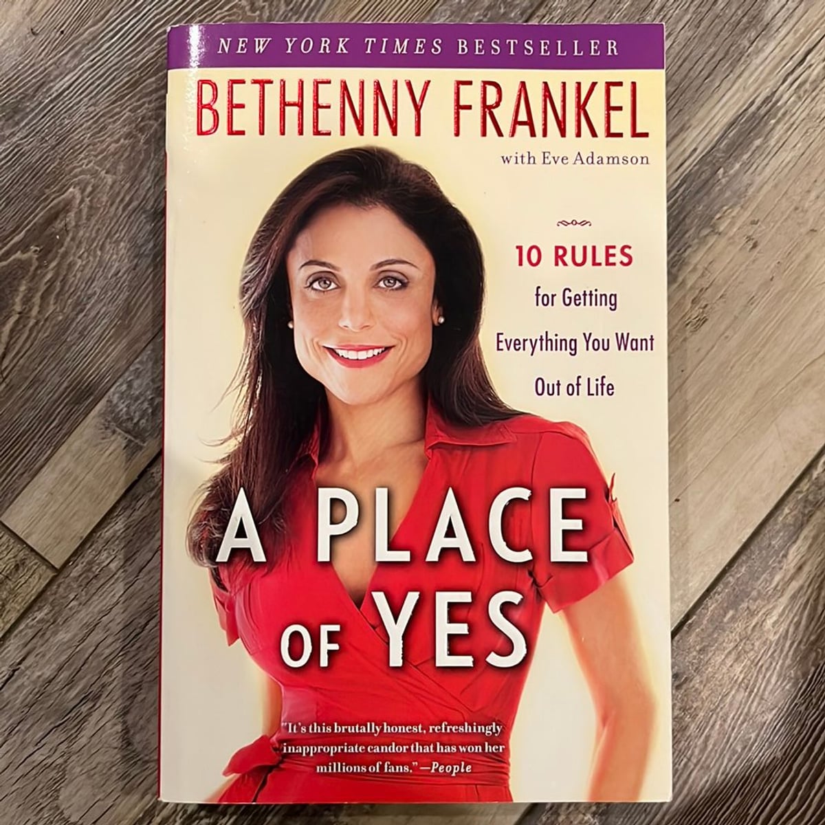 A Place of Yes by Bethenny Frankel, Eve Adamson
