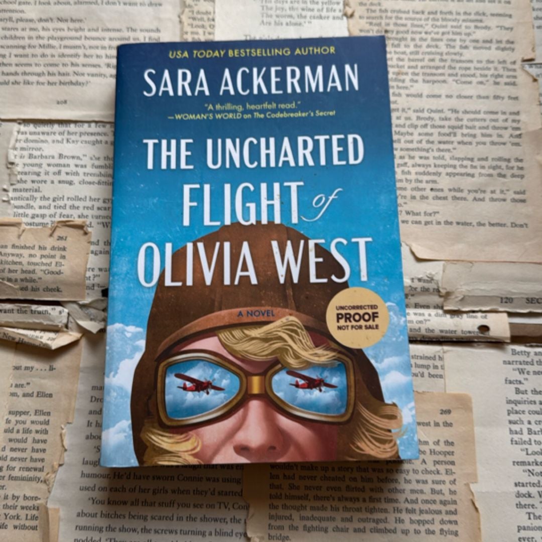 The Uncharted Flight of Olivia West by Sara Ackerman