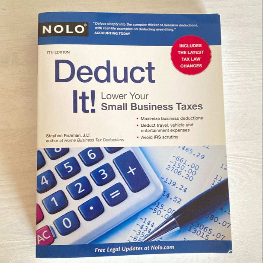 Deduct It! by Stephen Fishman