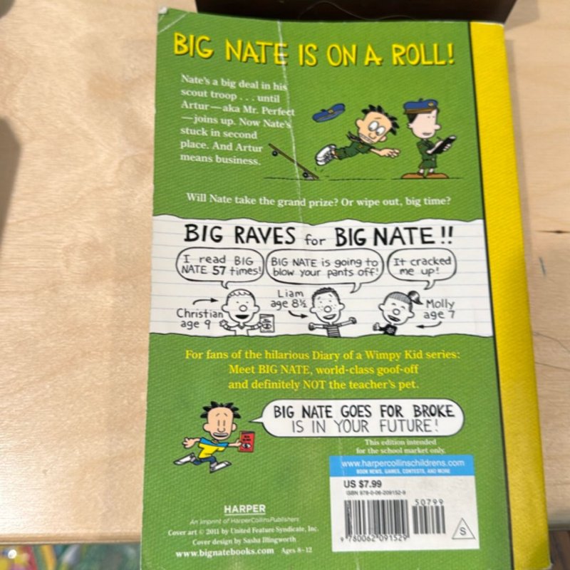 Big Nate on a Roll by Lincoln Peirce, Paperback | Pangobooks
