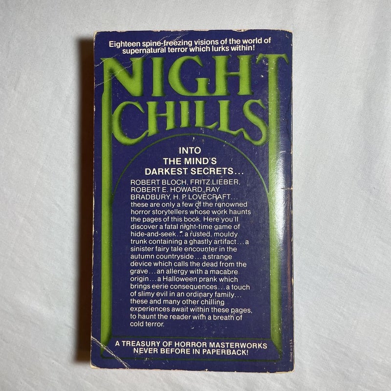 Night Chills by Edited by Kirby McCauley, Paperback | Pangobooks