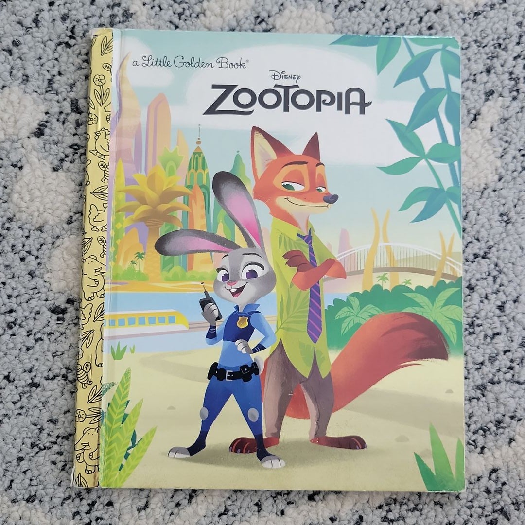 Zootopia Little Golden Book (Disney Zootopia) by Heather Knowles