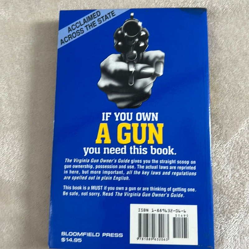 The Virginia Gun Owner's Guide by Alan Korwin, Steve Maniscalco